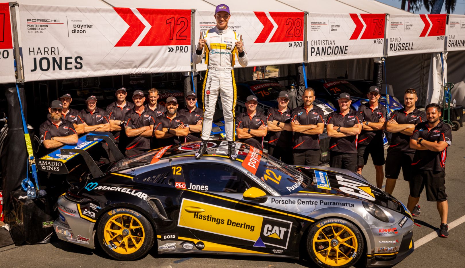 Jones and Emery seal 2022 Carrera Cup Australia Championship titles ...