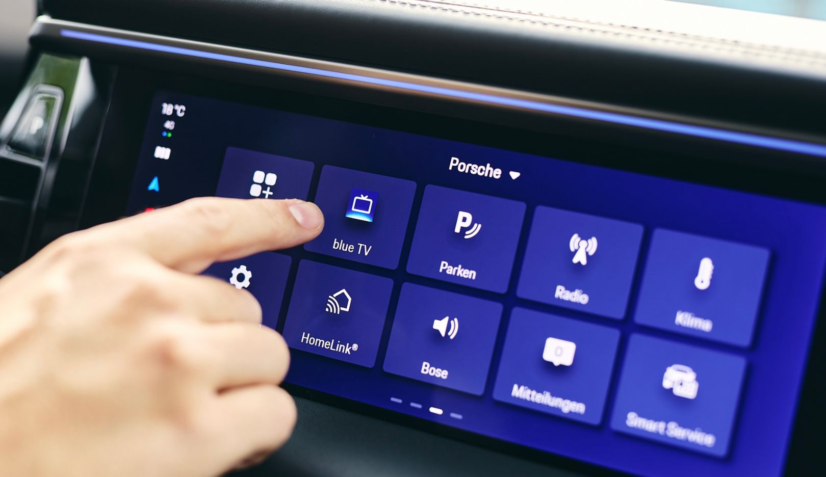 Porsche lanciert Swisscom blue TV im Macan – Entertainment für die ...