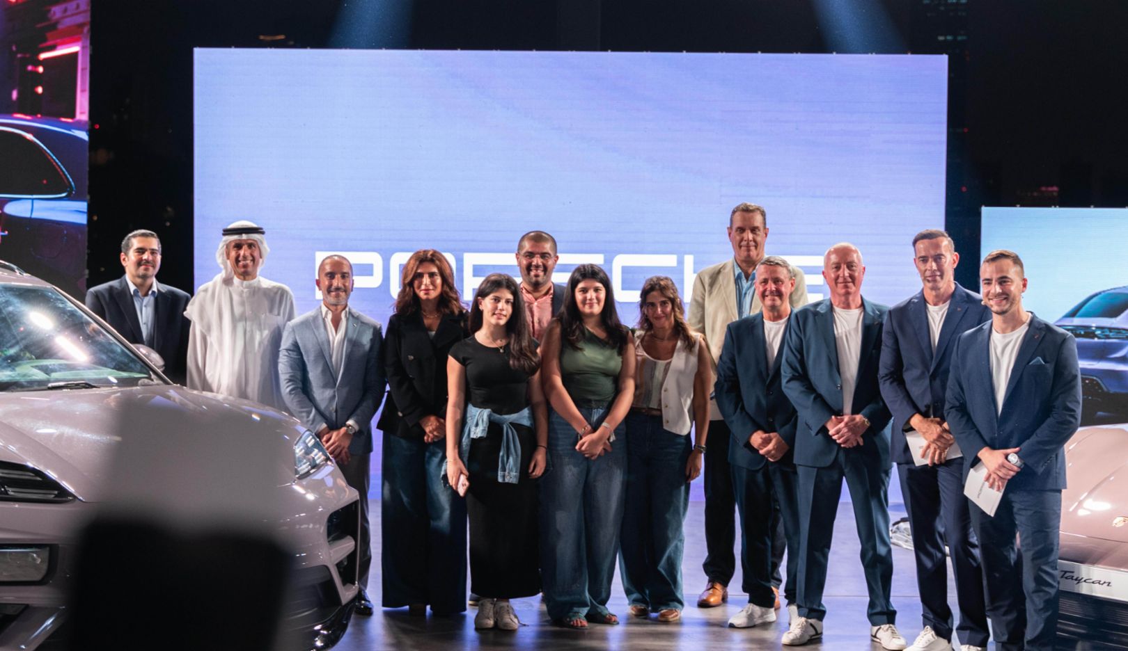 Porsche Centre Bahrain launches the all-electric Macan and Taycan ...