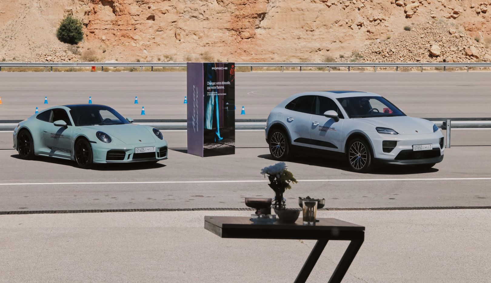 Porsche Morocco hosts an exclusive drive at the UTAC automotive testing ...