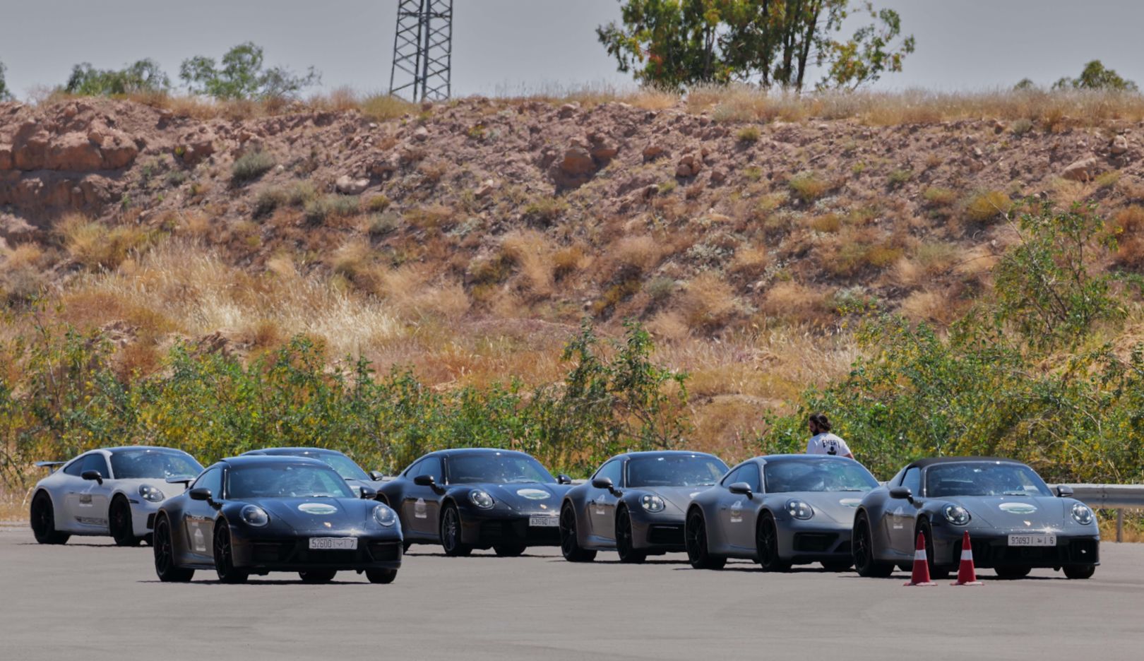 Porsche Morocco hosts an exclusive drive at the UTAC automotive testing ...