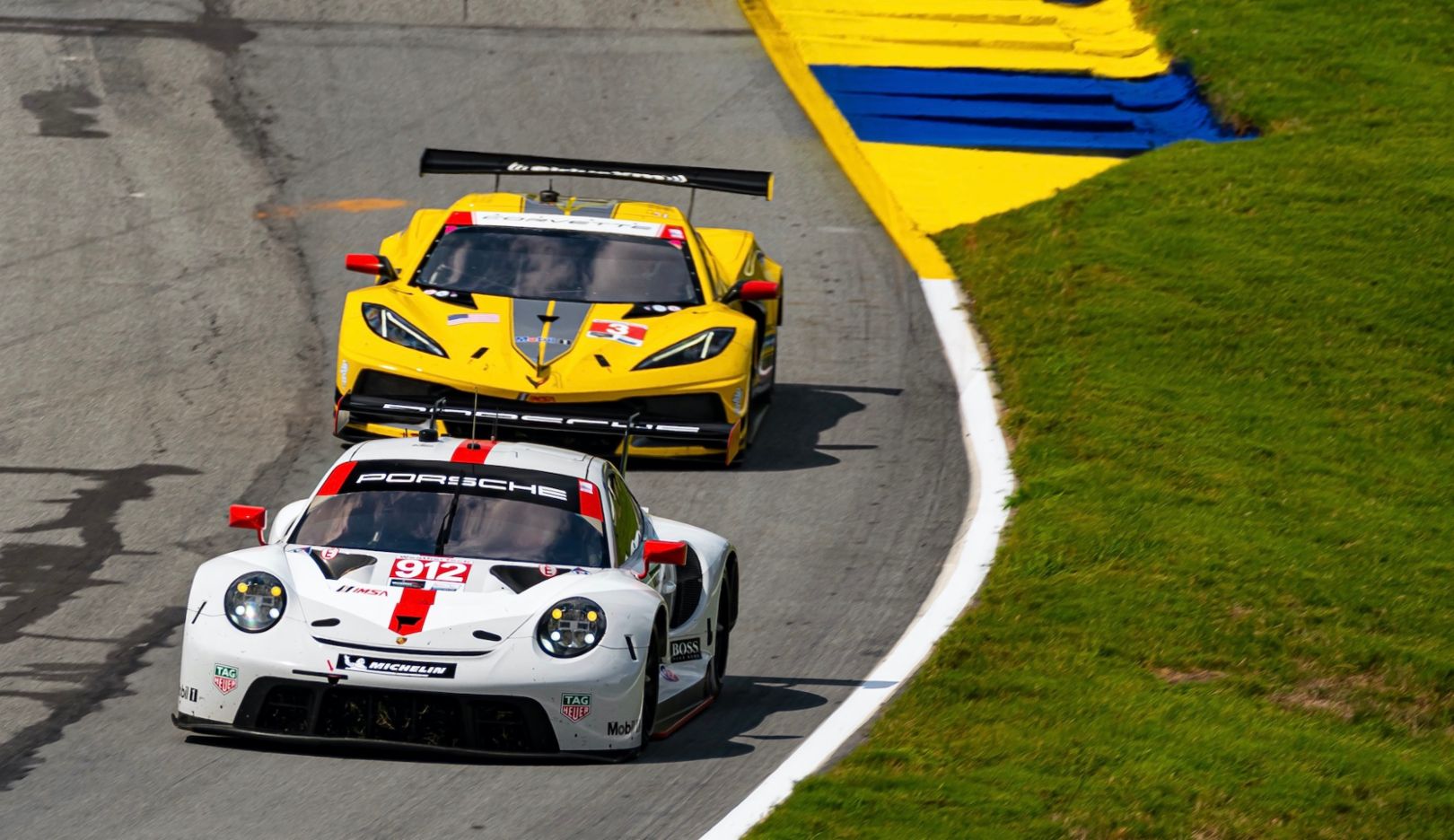 Wright Step. Porsche Claims Podium with Wright Motorsports at Road ...