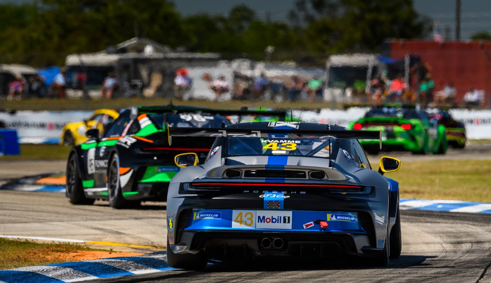 Porsche Carrera Cup competitors look for ways to break van Berlo win ...