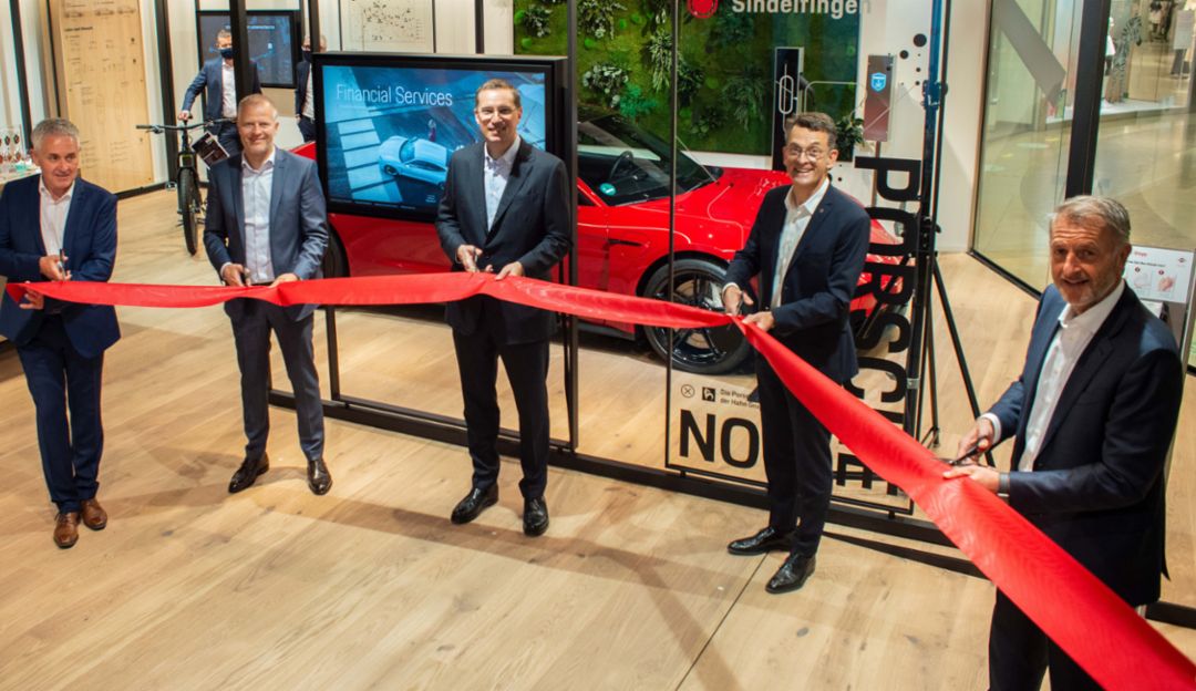 Porsche eröffnet ersten deutschen Sales Pop-up Store