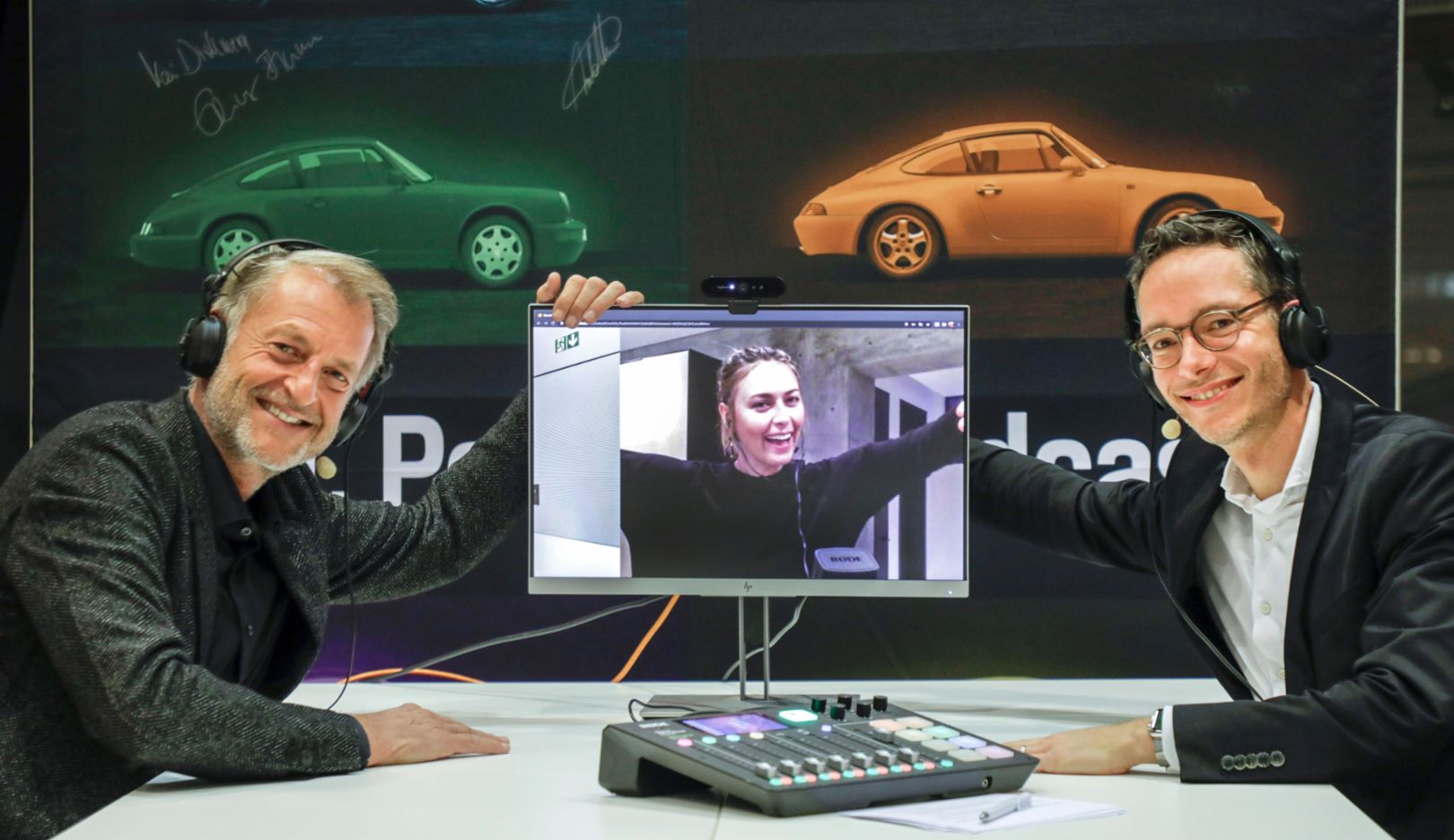 The key to success – Maria Sharapova and Detlev von Platen talk it out ...