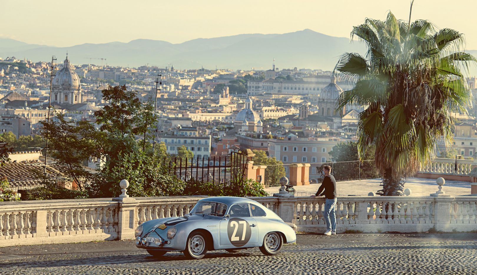 The Porsche 356 on the road to Rome - Porsche Newsroom