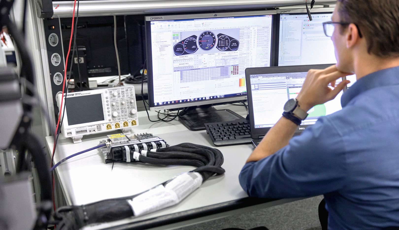 Replicating reality with hardware-in-the-loop - Porsche Newsroom