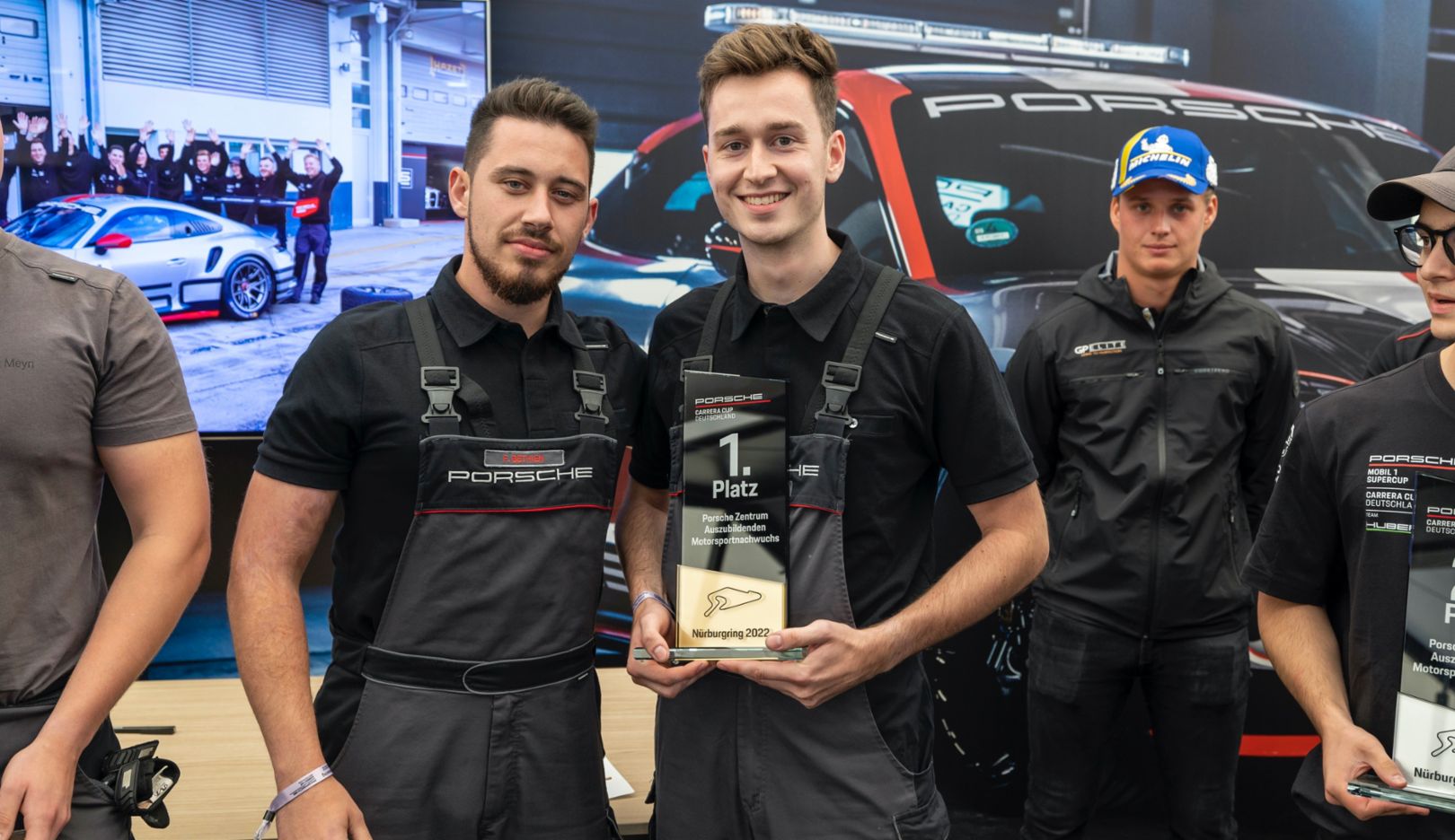 Learning by doing: apprentices in the Porsche Carrera Cup Deutschland ...