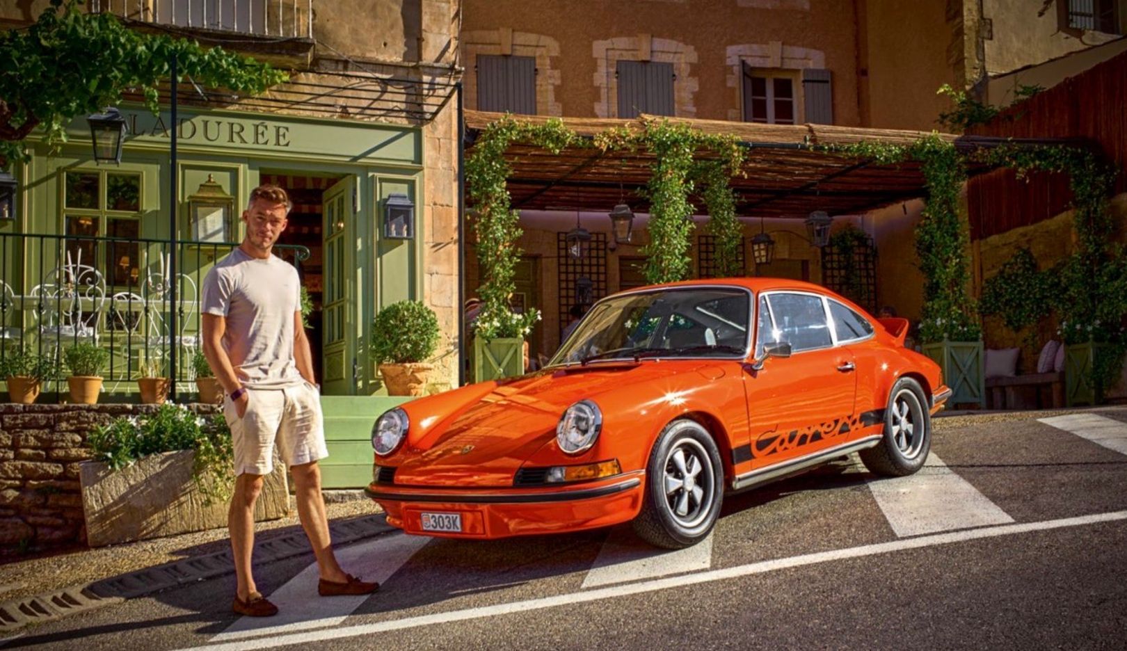Role model: the 911 Carrera RS 2.7 of André Lotterer - Porsche Newsroom