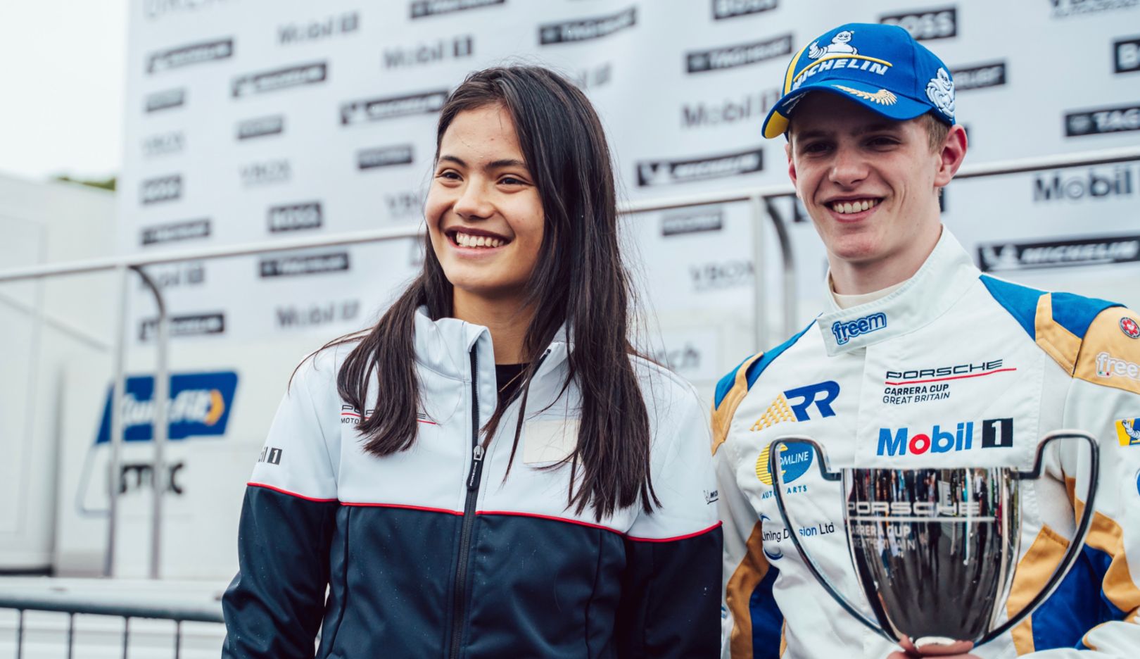 Emma Raducanu a guest at the Porsche Carrera Cup - Porsche Newsroom