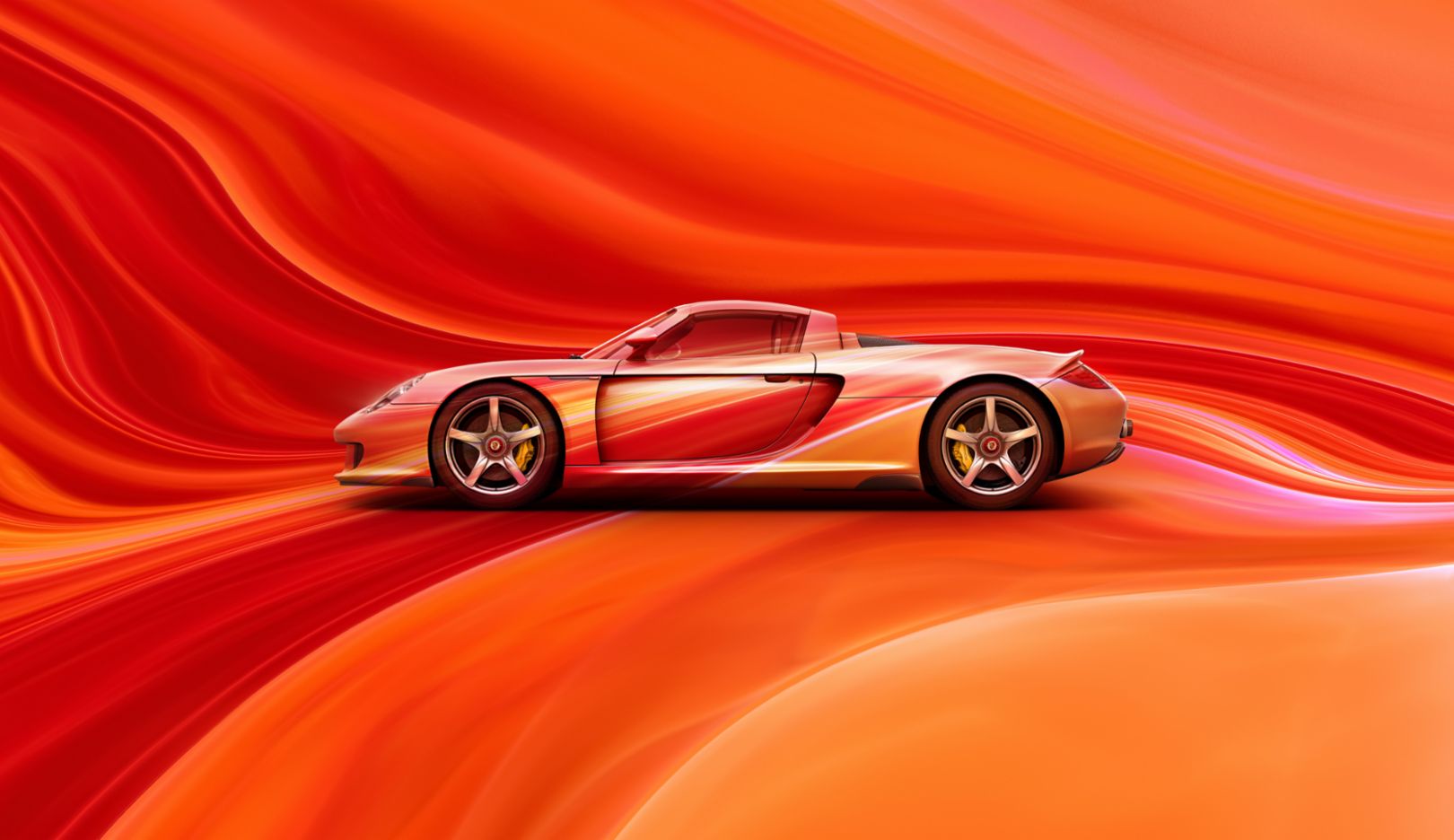 Technicolour dreamscape: using paint to expand the Porsche story ...