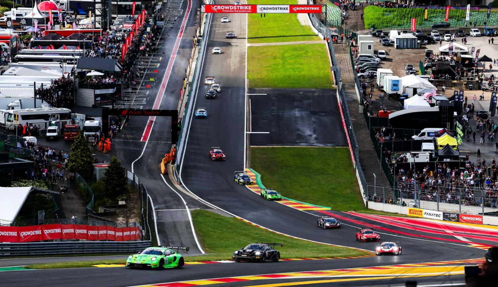 Two Porsche 911 GT3 R finish in the top 5 at Spa-Francorchamps ...
