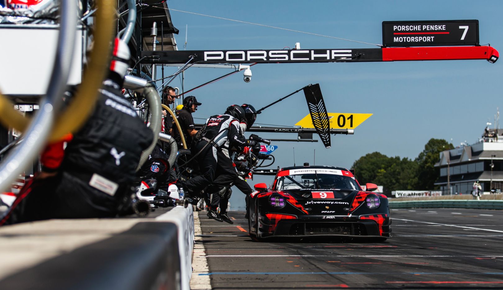 Commanding lights-to-flag victory for the Porsche 963 at Road America ...
