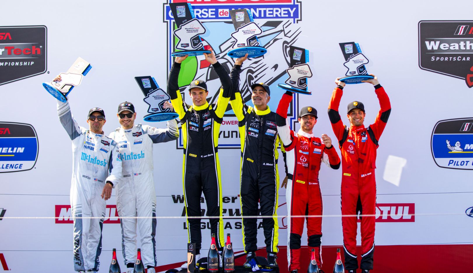 Podium for Porsche Penske Motorsport, victory in the GTD class ...