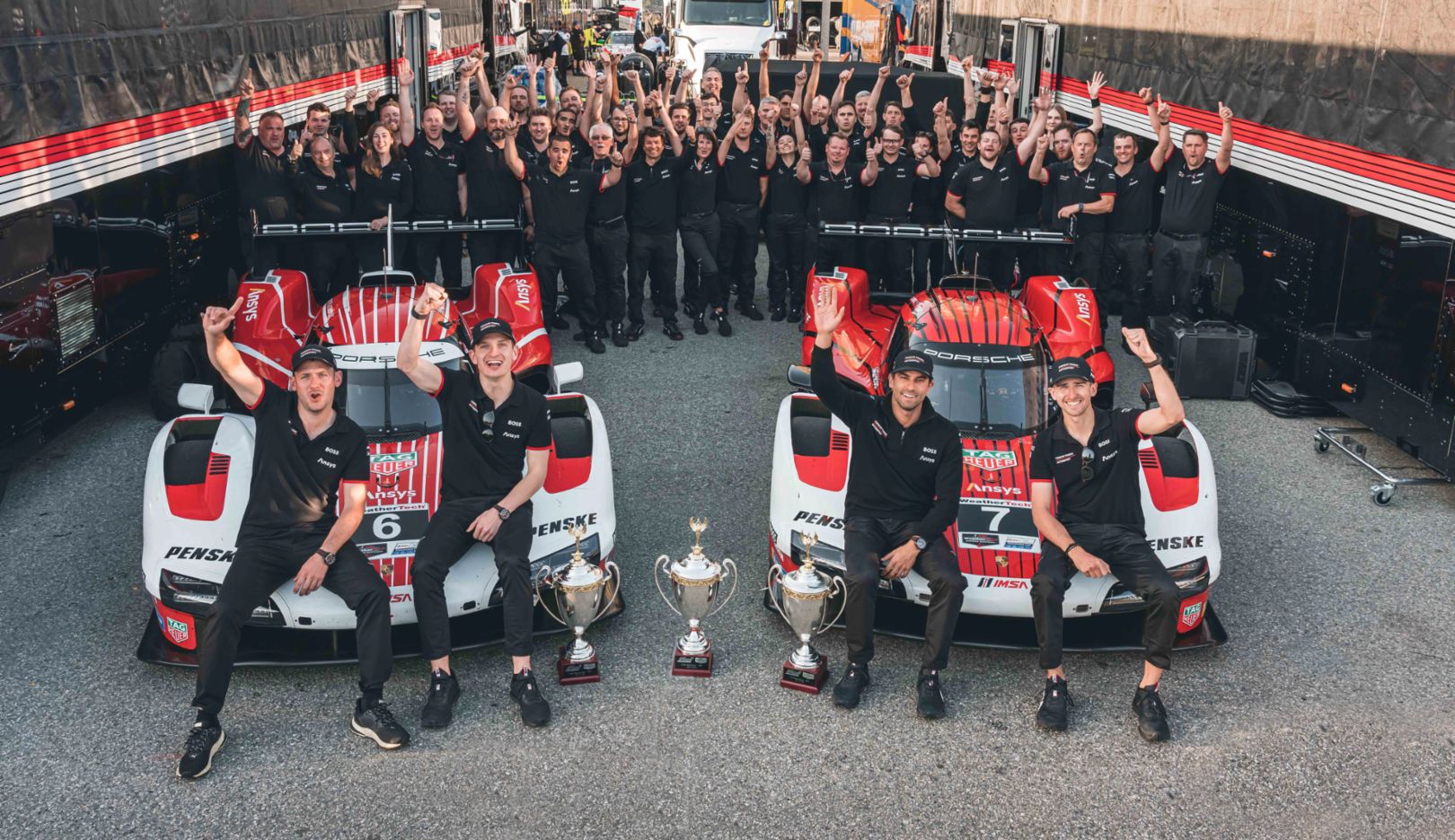 Porsche Penske Motorsport celebra su histórica primera victoria con el ...
