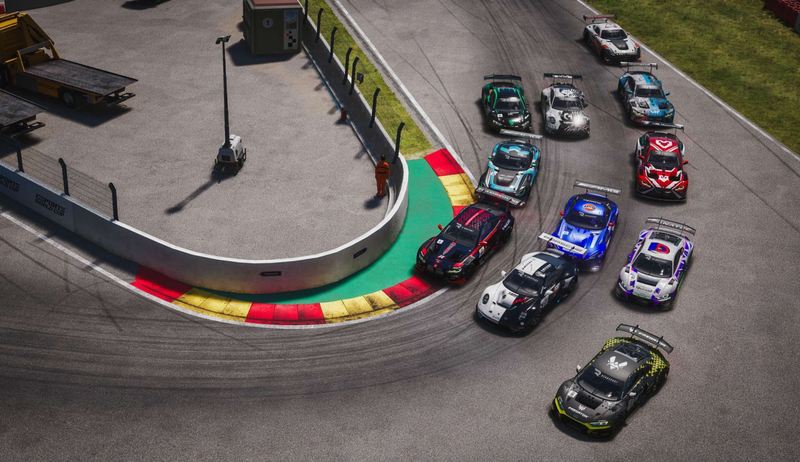 Porsche works driver Joshua Rogers wins his third consecutive final ...