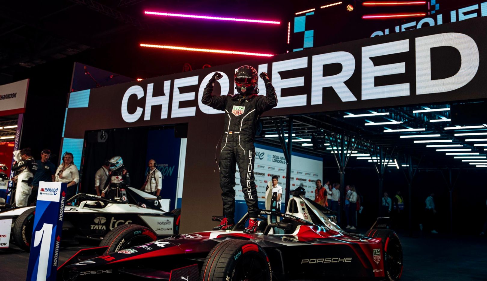 E-Prix de Londres: el piloto de Porsche Pascal Wehrlein, campeón del ...