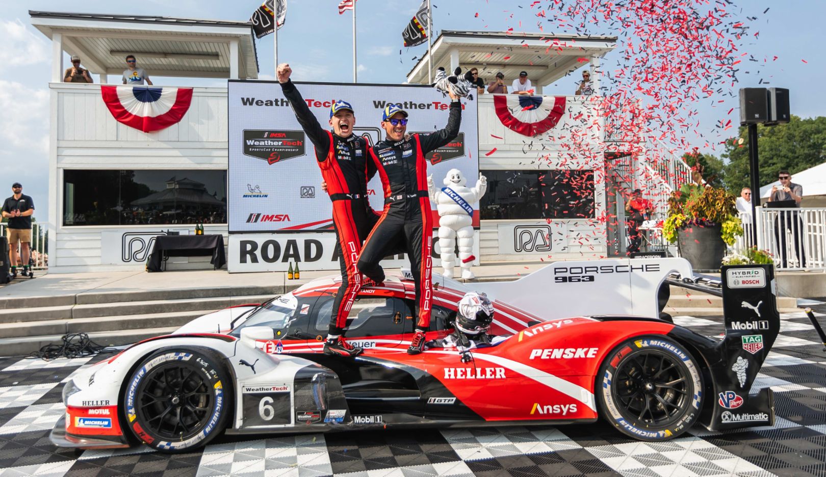 Porsche Penske Motorsport celebrates one-two finish at Road America ...