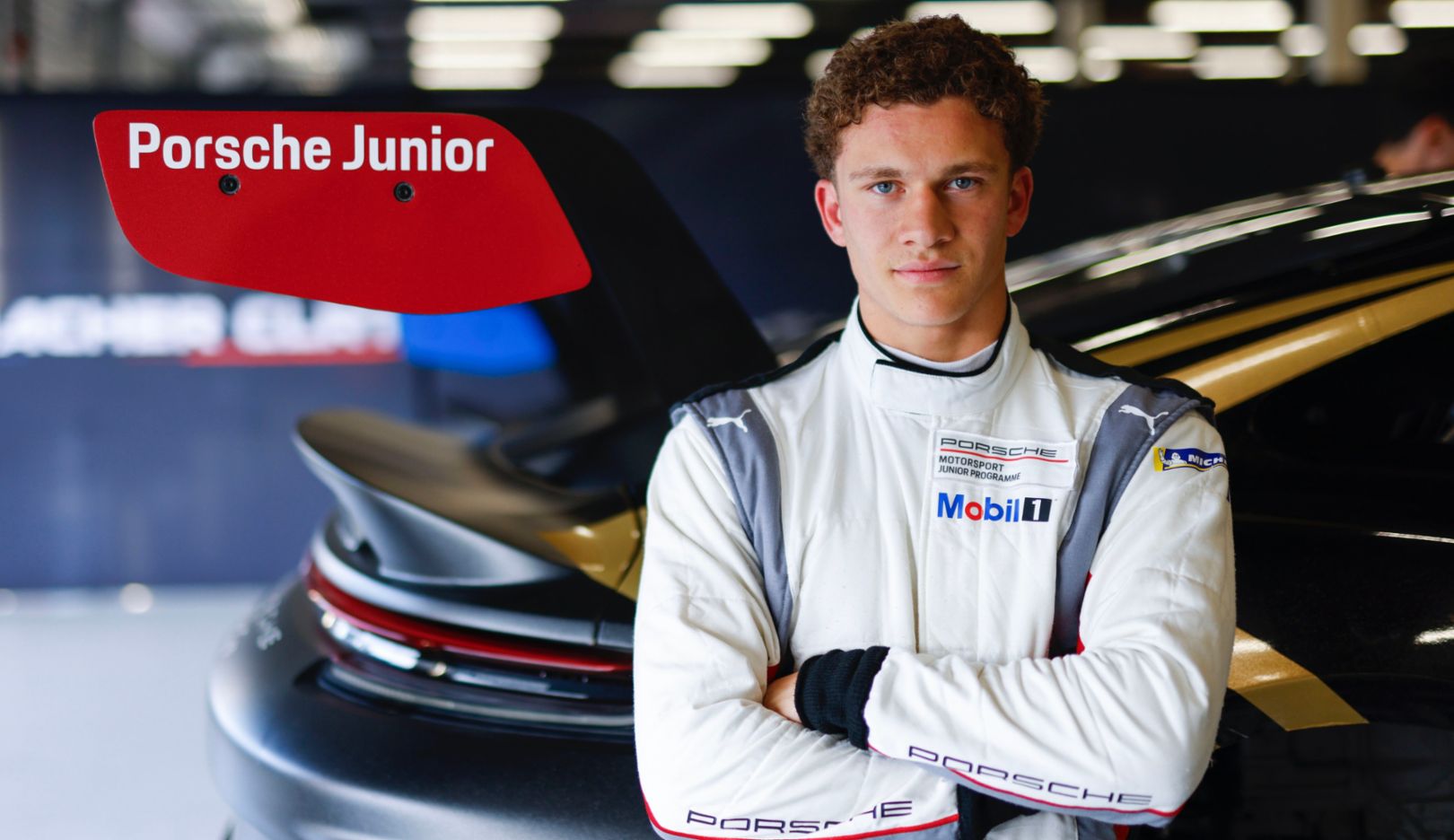 Larry ten Voorde celebrates victory in his 200th one-make cup race with ...