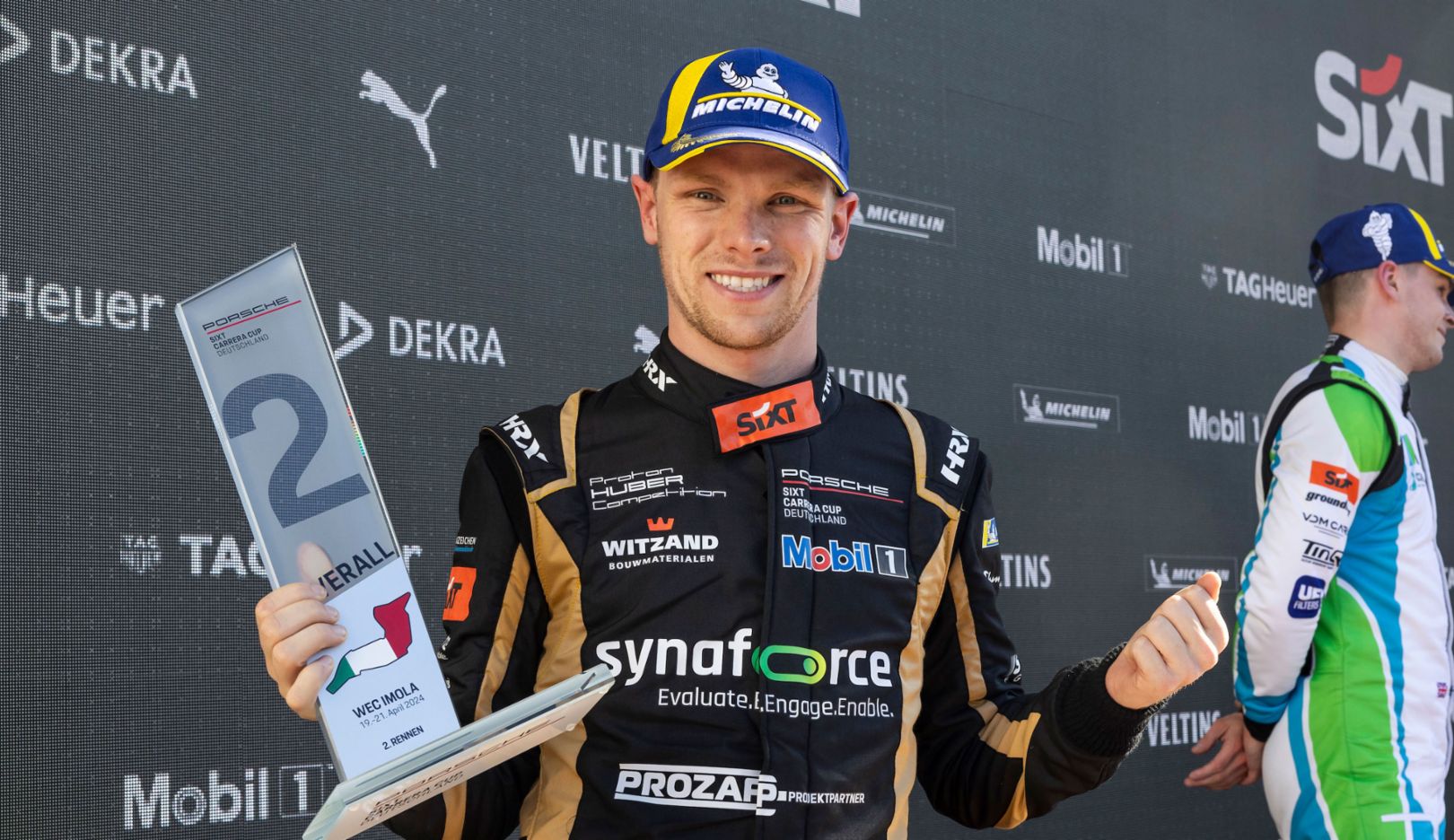 Harry King wins both races at the season opener in Italy - Porsche Newsroom
