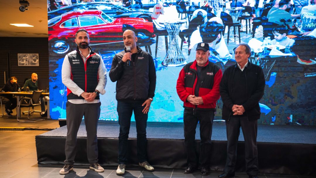 Classic cars & coffee night at Porsche Jordan - Porsche Newsroom