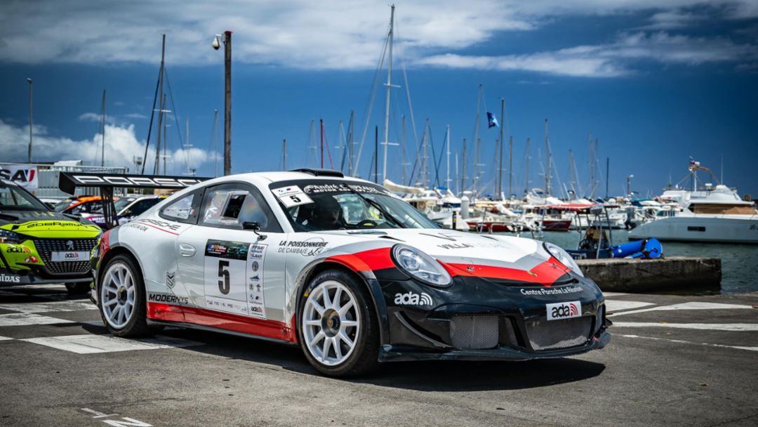Reunion Rally Championship 2025: official presentation of the Porsche ...
