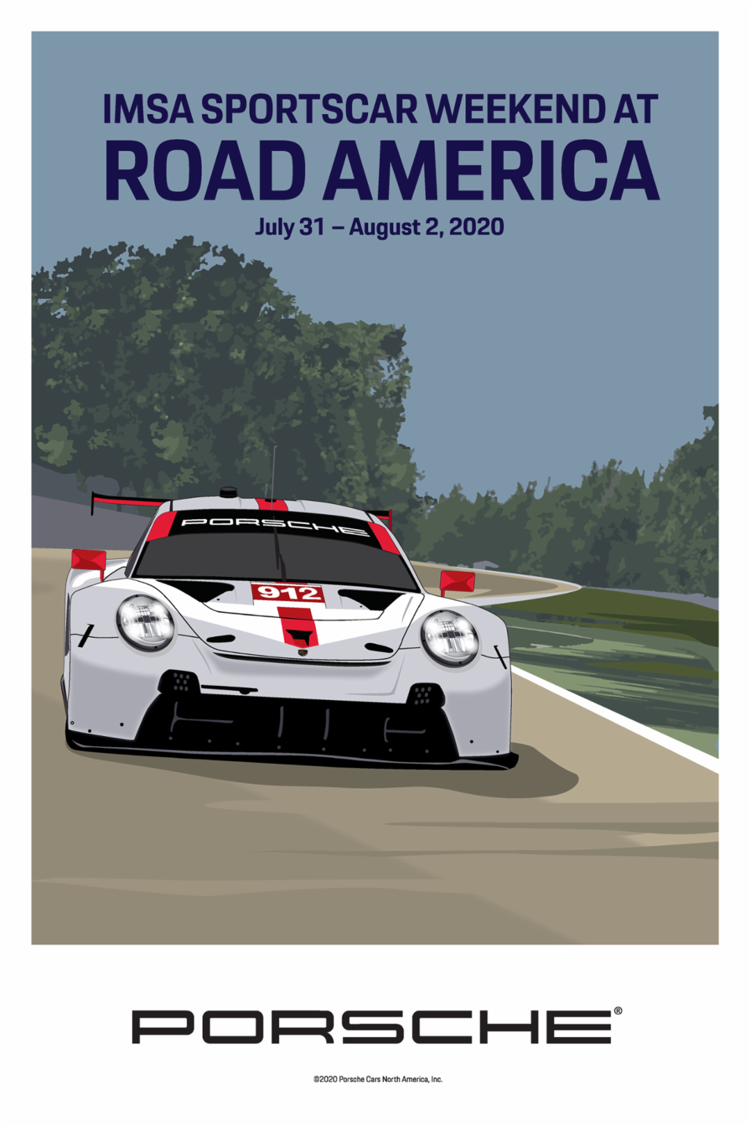 Porsche Motorsport releases "Thank You" poster for 12 Hours of Sebring ...