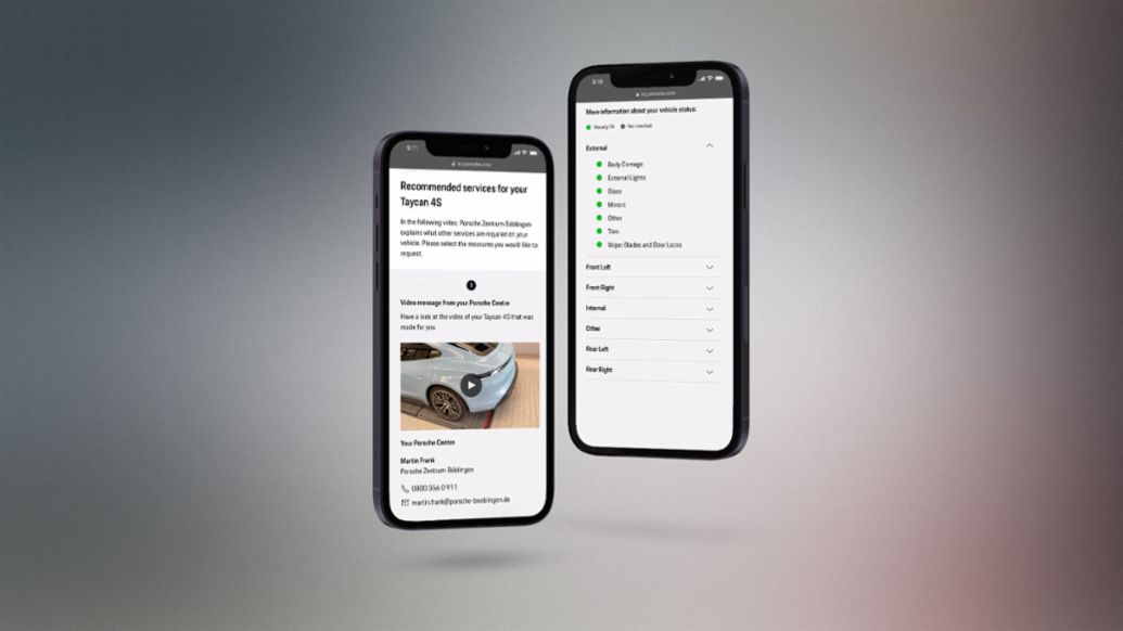 Porsche Aftersales is expanding its digital customer services - Porsche ...