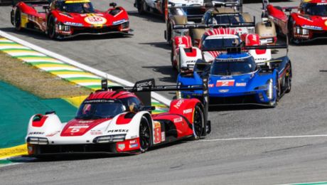 Porsche Penske Motorsport sends three 963 with a special livery to Le Mans - Porsche Newsroom USA