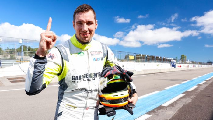 Jürg Aeberhard ist der neue alleinige Spitzenreiter des GT3 Cup ...