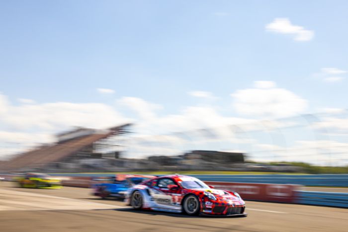 Pfaff Motorsports customer team wins overall at Virginia - Porsche ...