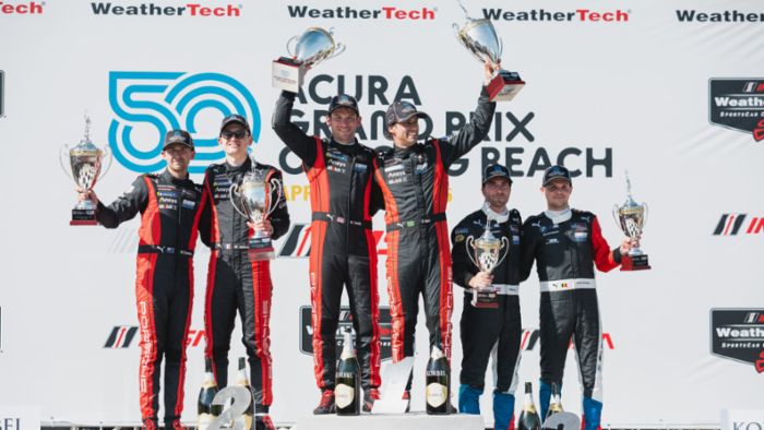Race, IMSA WeatherTech SportsCar Championship, Round 3, Long Beach ...