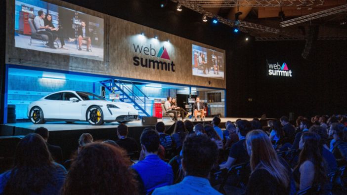Tech Talks, Next Visions and Taycan Relaxing Rides: Porsche at the Web ...