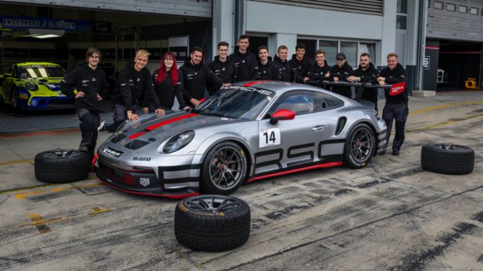 Learning by doing: apprentices in the Porsche Carrera Cup Deutschland ...