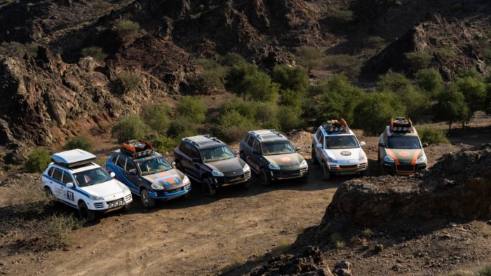 Classic Cayennes get resto-mod treatment as stars of the Icons of ...