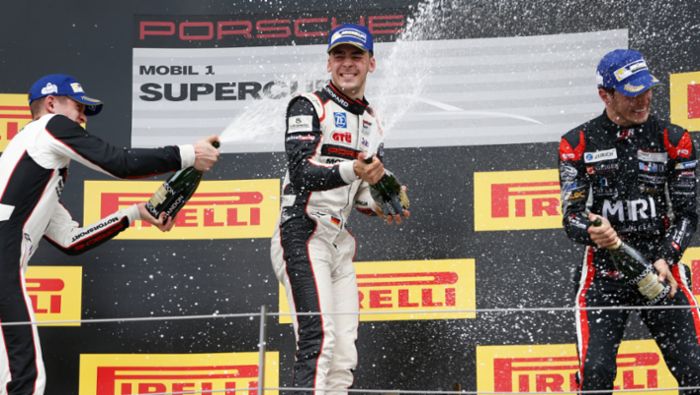 Müller wins turbulent race - Porsche Newsroom