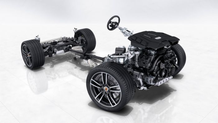 Following the 911: lightweight chassis with mixed tyres - Porsche Newsroom