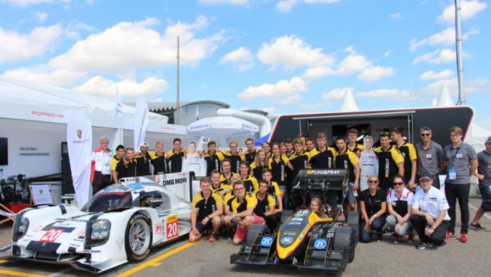 Formula Student Germany: Porsche supports junior engineers - Porsche ...