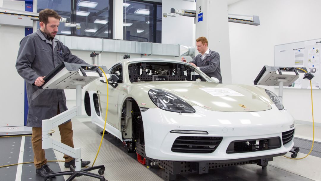 Meisterbock / Cubing - How Porsche ensures the quality of its products ...