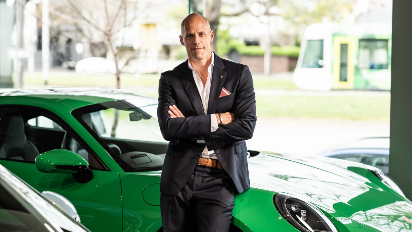 Daniel Schmollinger, Managing Director and CEO, Porsche Cars Australia ...