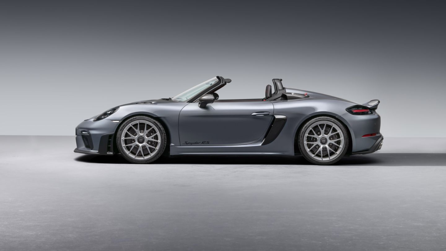 Porsche 718 Spyder RS Becomes The Pinnacle Of The Mid engined Family