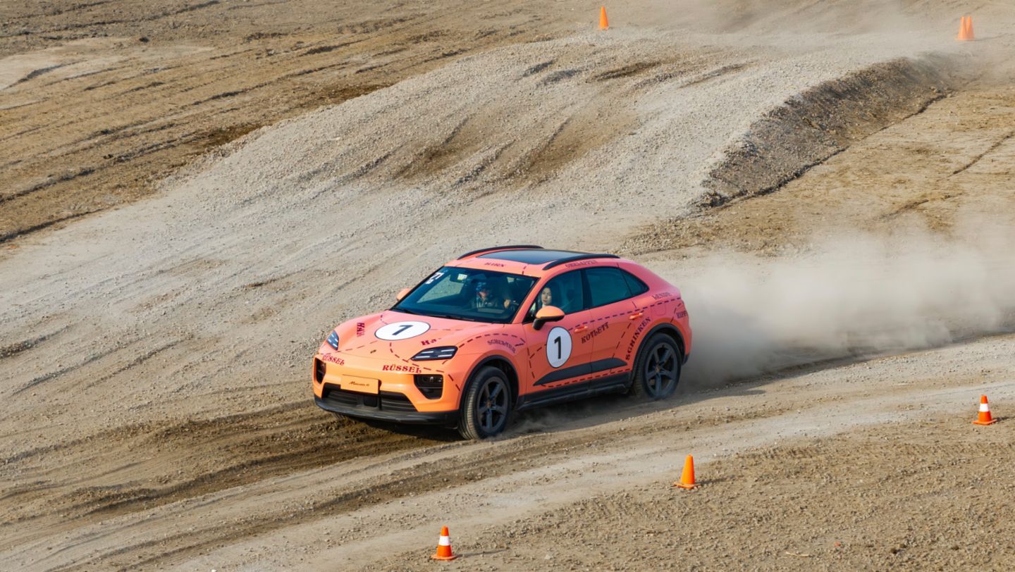 New all-electric Macan makes its customer test drive debut in China ...