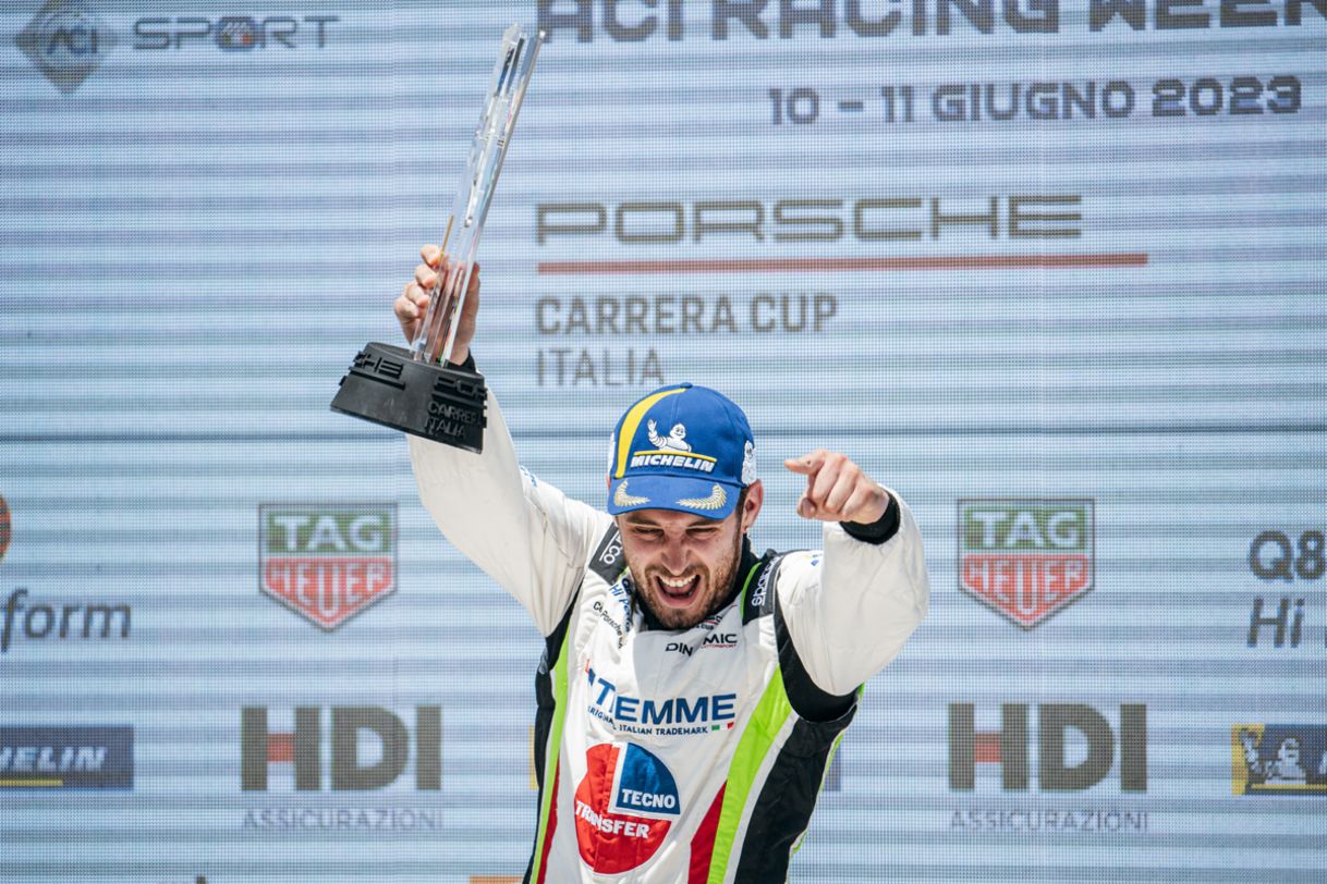 Porsche Carrera Cup Italia, Quaresmini mette la freccia in gara 2 a ...