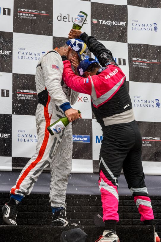 Efrín Castro, subcampeón de la Porsche Carrera Cup North America ...