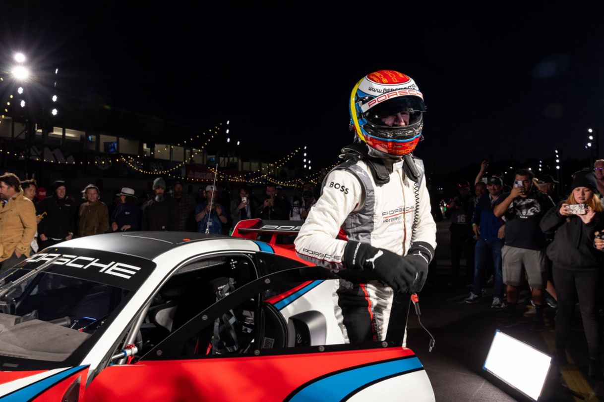 Friday at the Rennsport Reunion 7: The 911 GT3 R rennsport makes its ...