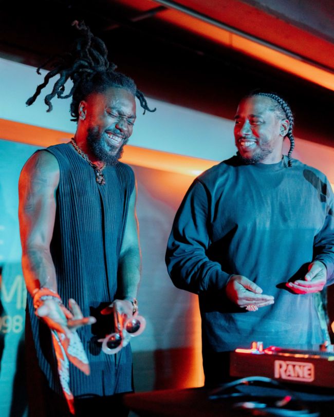 Hip hop stars hit the track for an all-electric Porsche experience ...