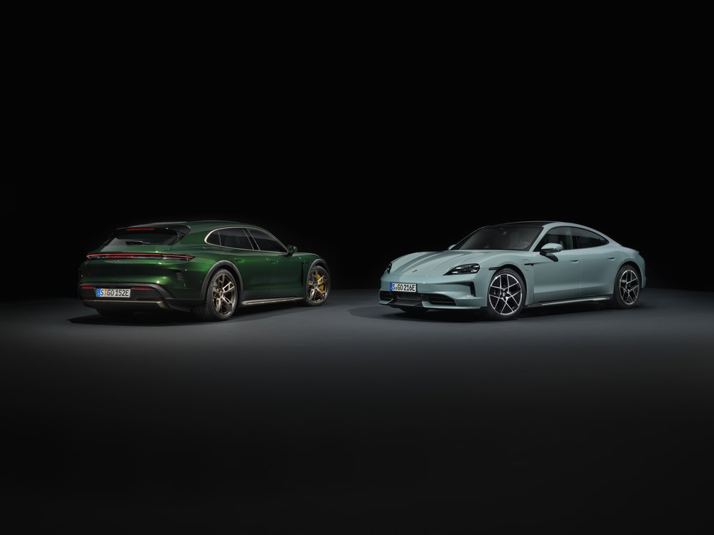 The new 2025 Porsche Taycan models - Porsche Newsroom USA