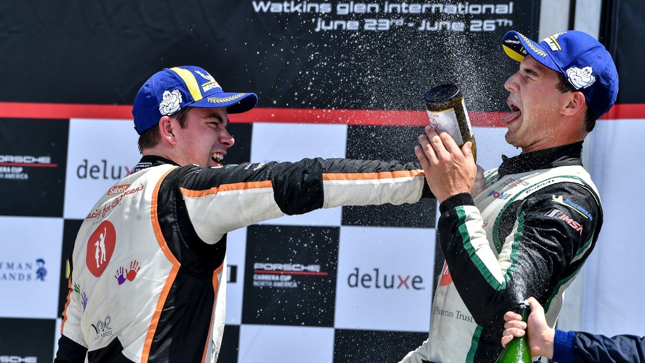 Dominicano Efrín Castro ganó en Watkins Glen - Porsche Newsroom LAT-AM