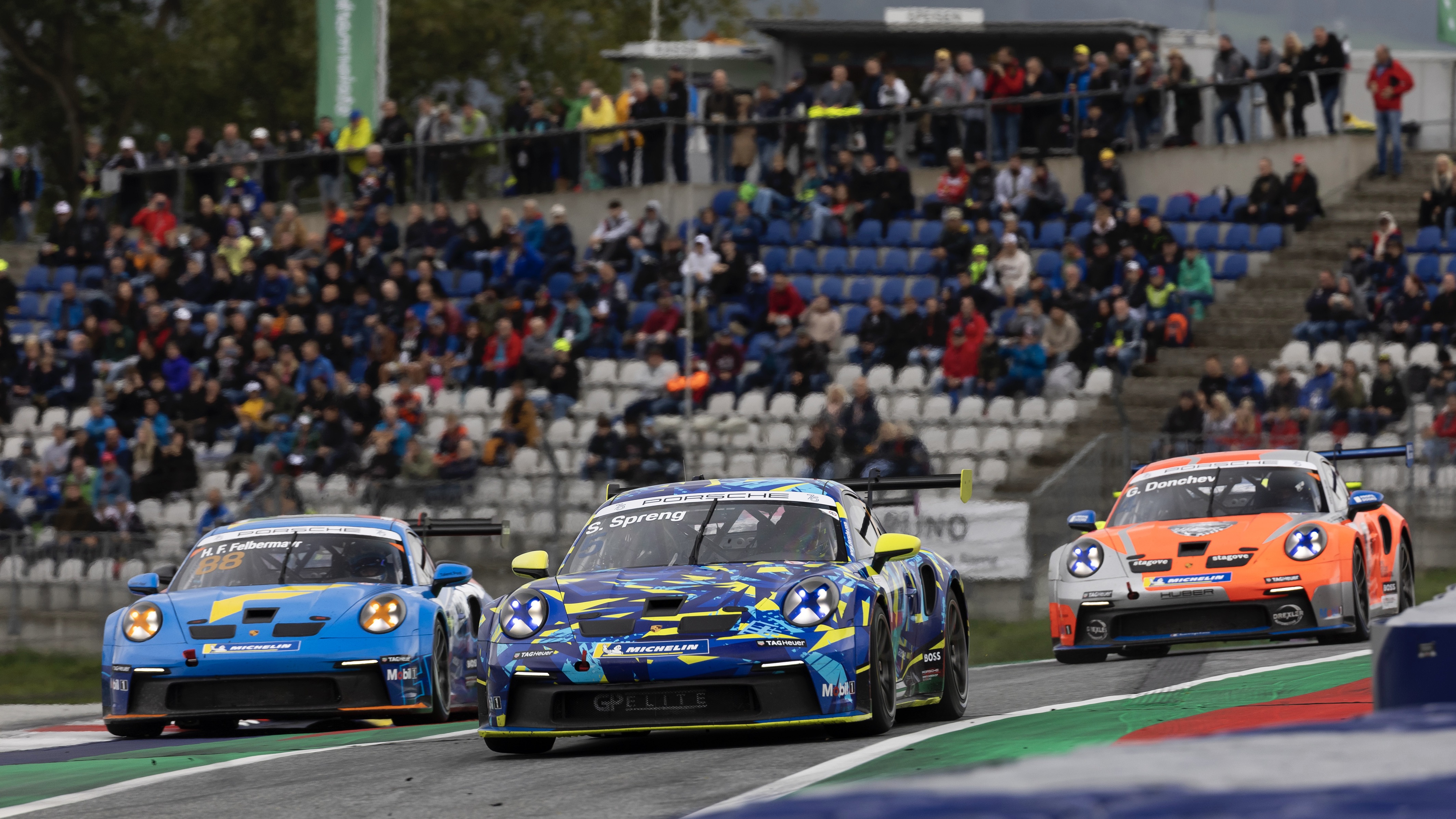 Larry ten Voorde zum dritten Mal Champion im Porsche Carrera Cup ...
