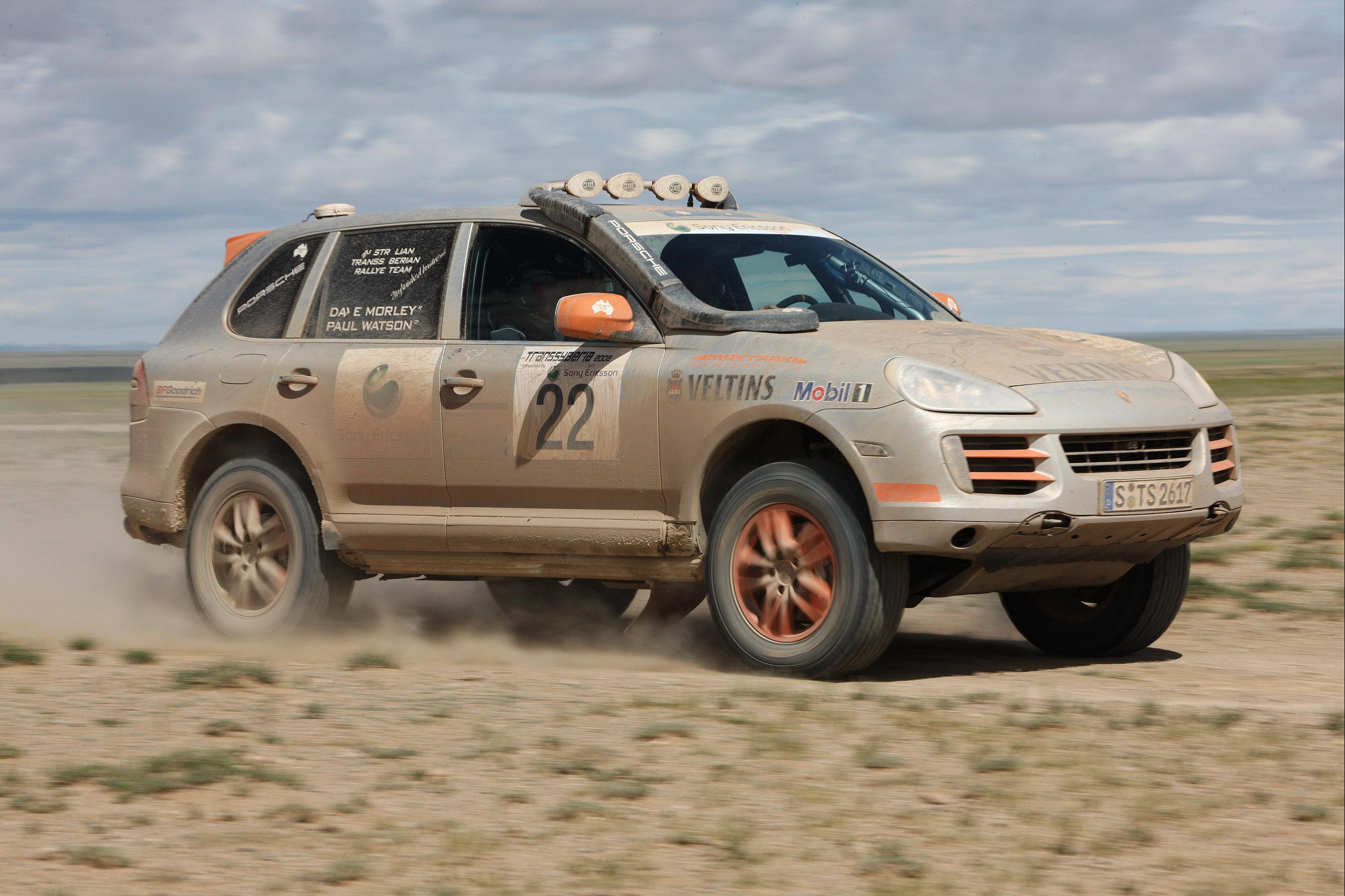70 Years Porsche in Australia: Cayenne at the Transsyberia Rallye ...